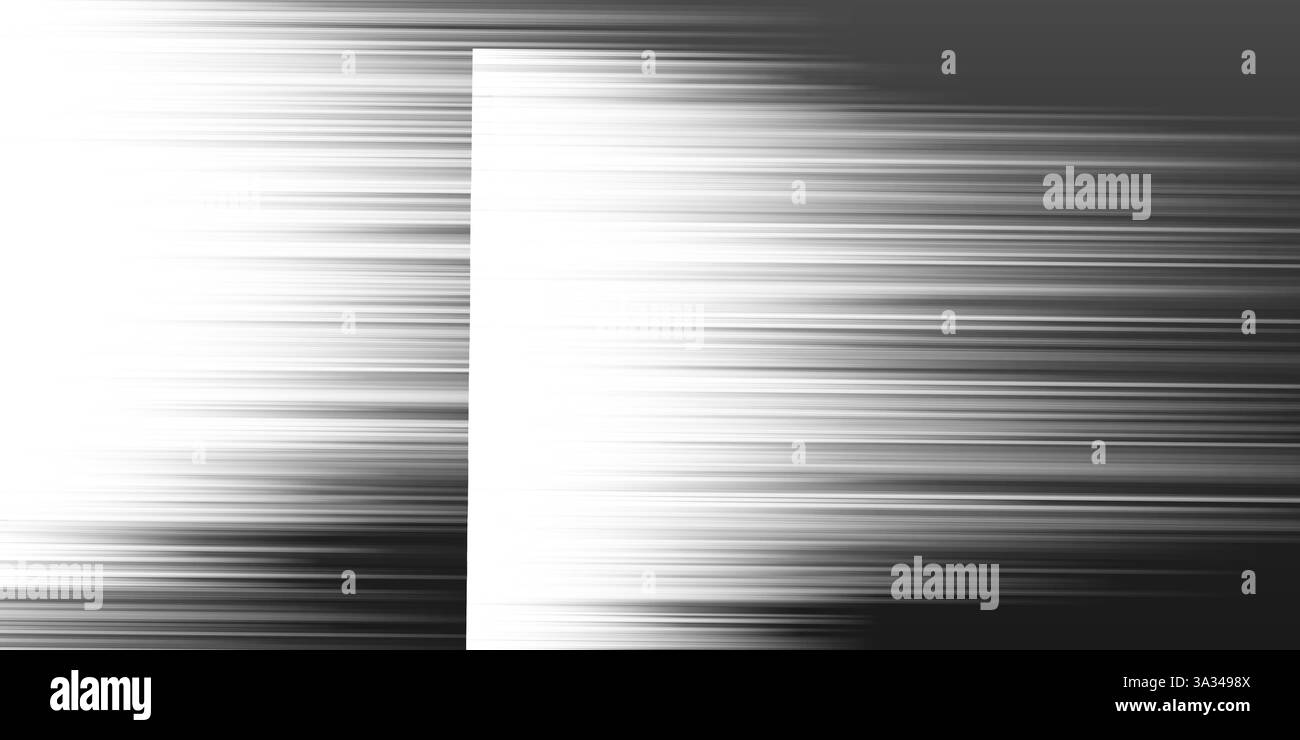 Black and White Bright Linear Striped Motion Blur Patterned Overlaying ...
