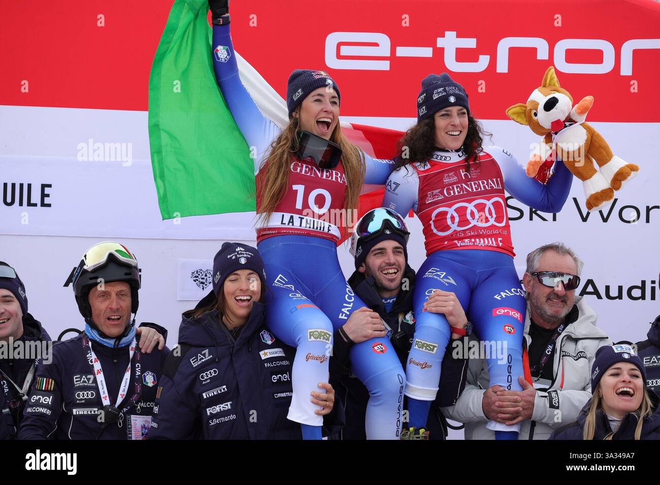La Thuile, Italy. 14th Mar, 2025. FIS Alpine Ski World Cup - La Thuile (AO) Women's Super G ...