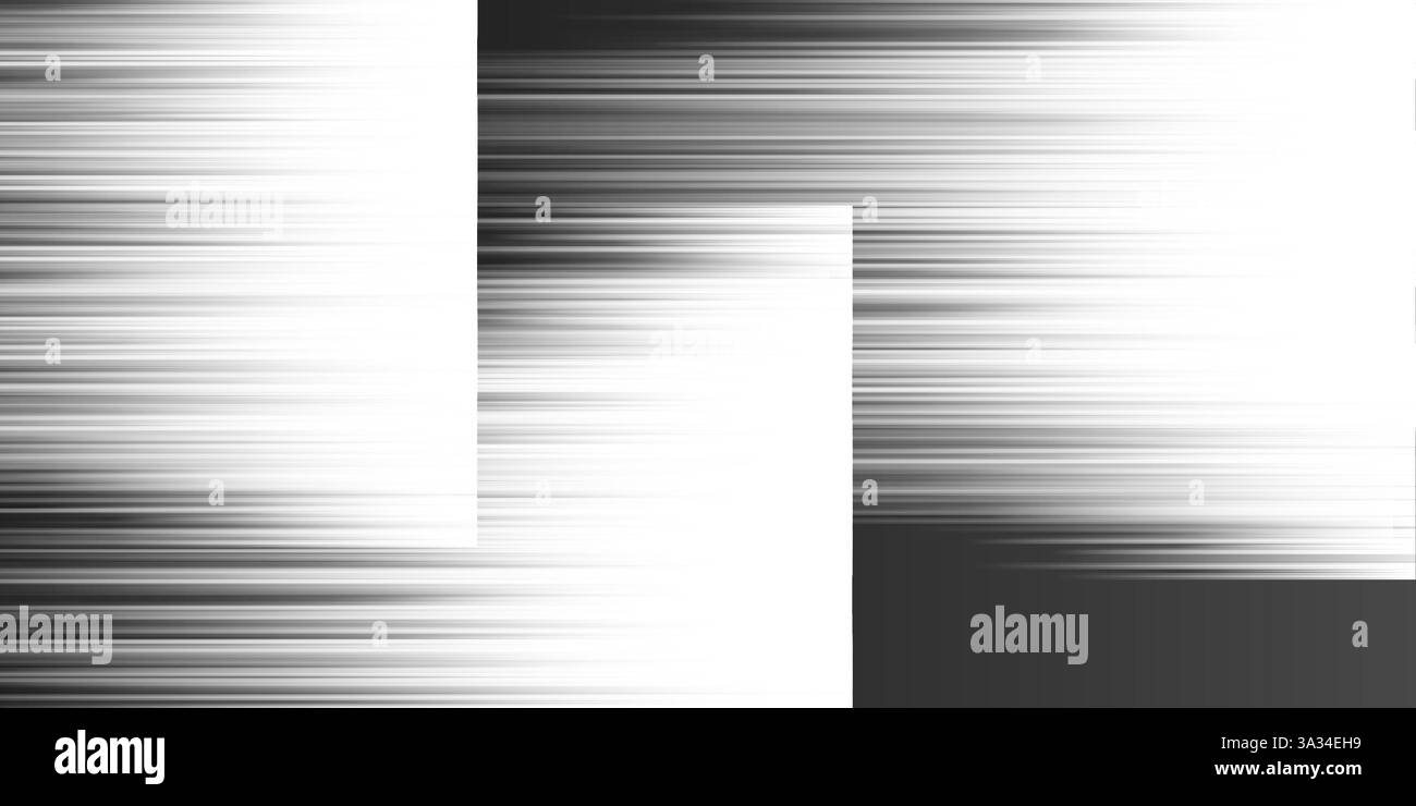 Black and White Bright Linear Striped Motion Blur Patterned Overlaying ...