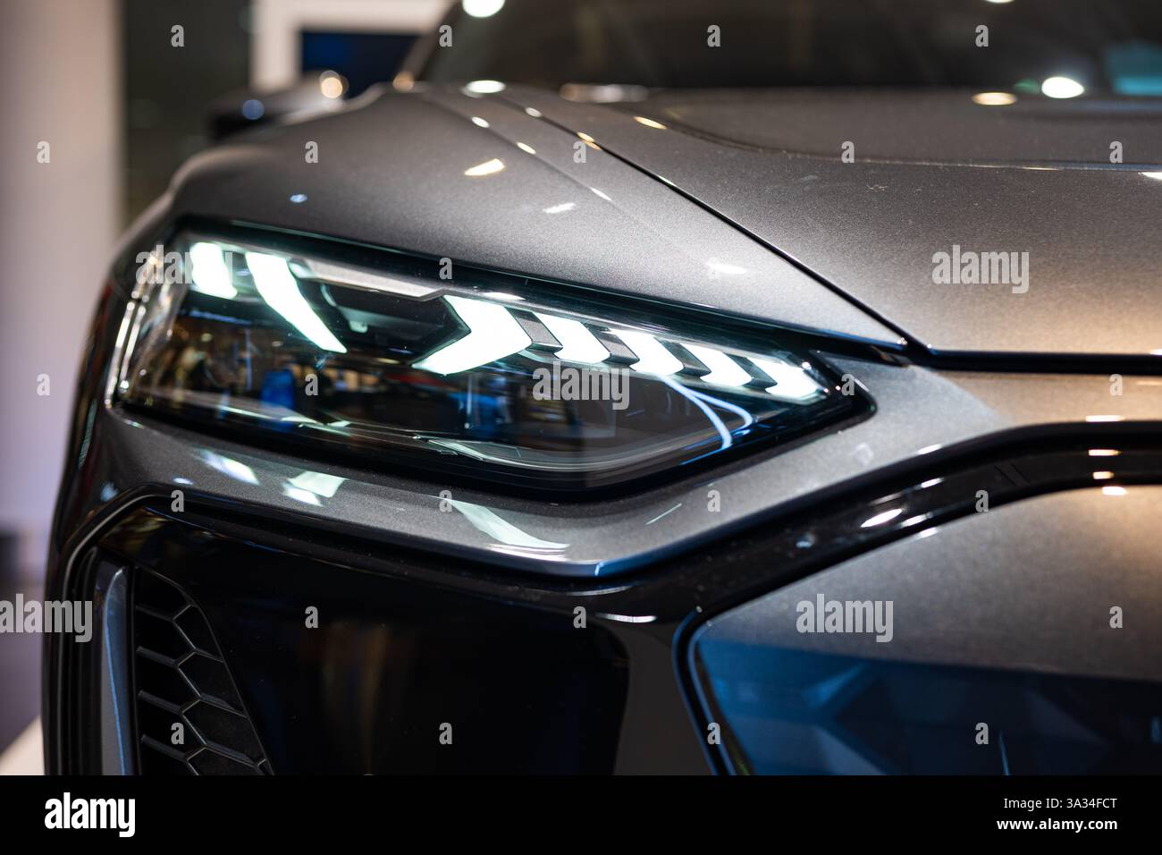 07.03.2025 , Munich International Airport, Germany. Audi e-tron GT ...
