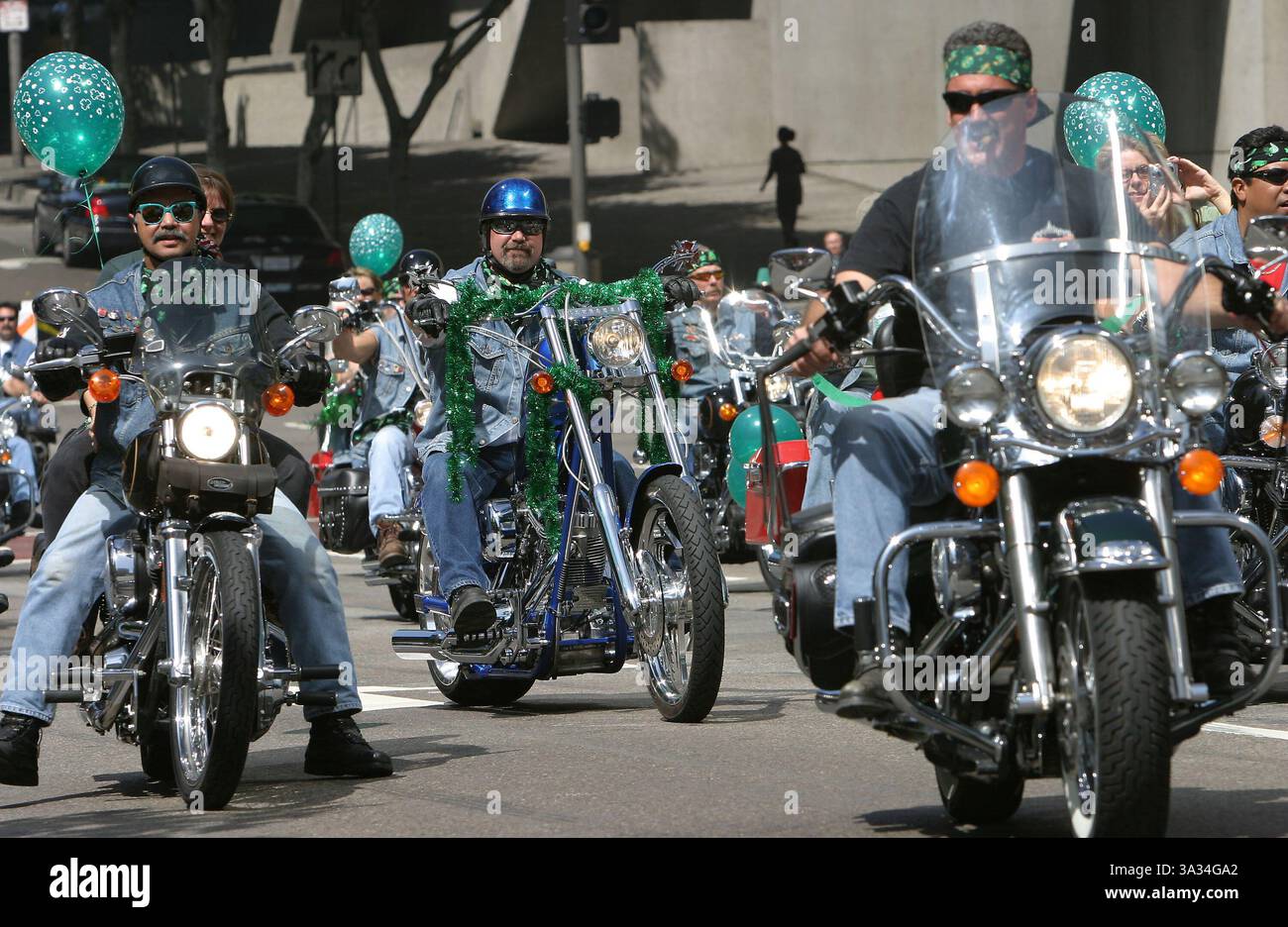 Mar 17, 2004; Los Angeles, CA, USA; Irish eyes were smiling at the 5th ...