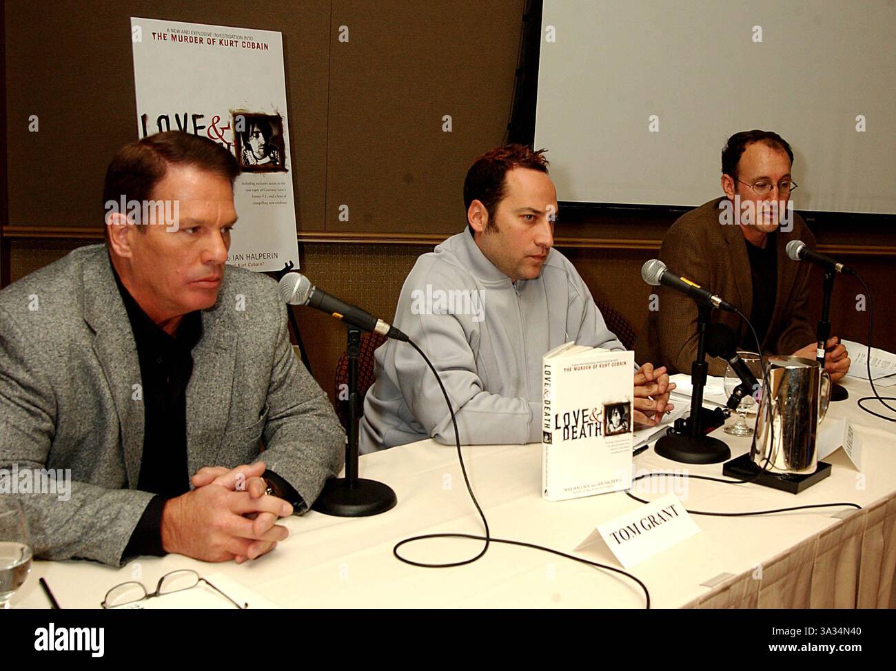 Apr. 5, 2004 - K36511AR.PRESS CONFERENCE FOR NEW BOOK BY MAX WALLACE ...