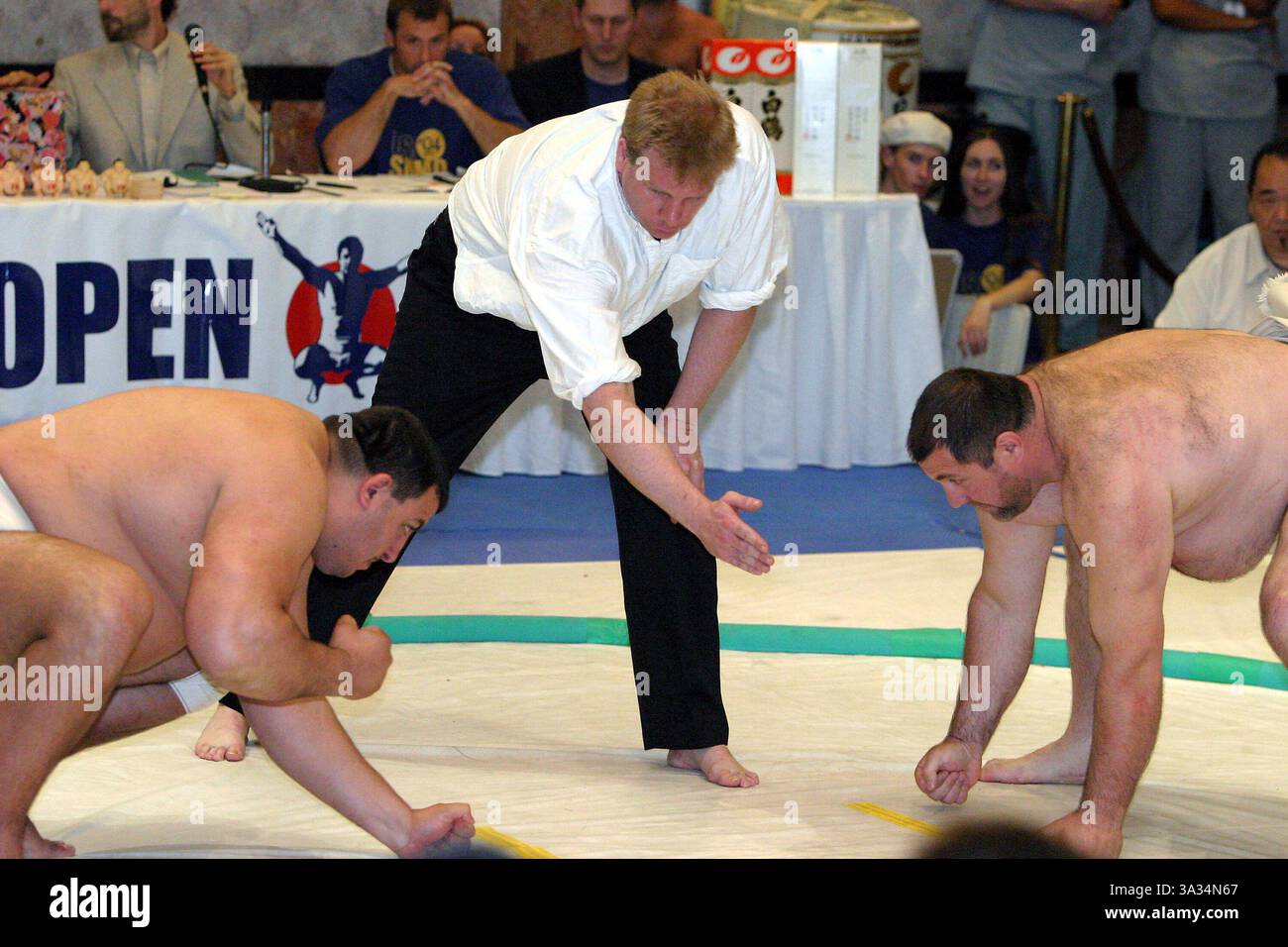 Apr 05, 2004; Los Angeles, CA, USA; The 4th annual U.S. Sumo Open was ...