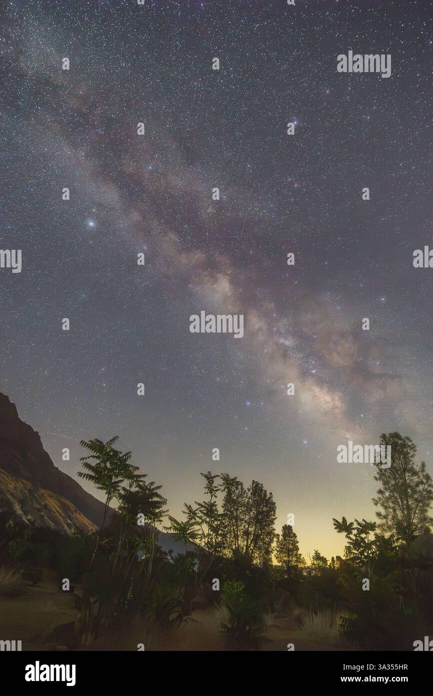 Sequoia trees milky way galaxy hi-res stock photography and images - Alamy