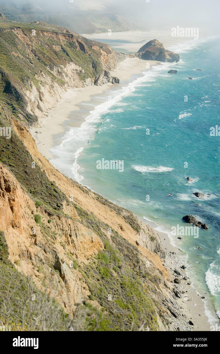 Rugged shoreline features steep cliffs hi-res stock photography and ...