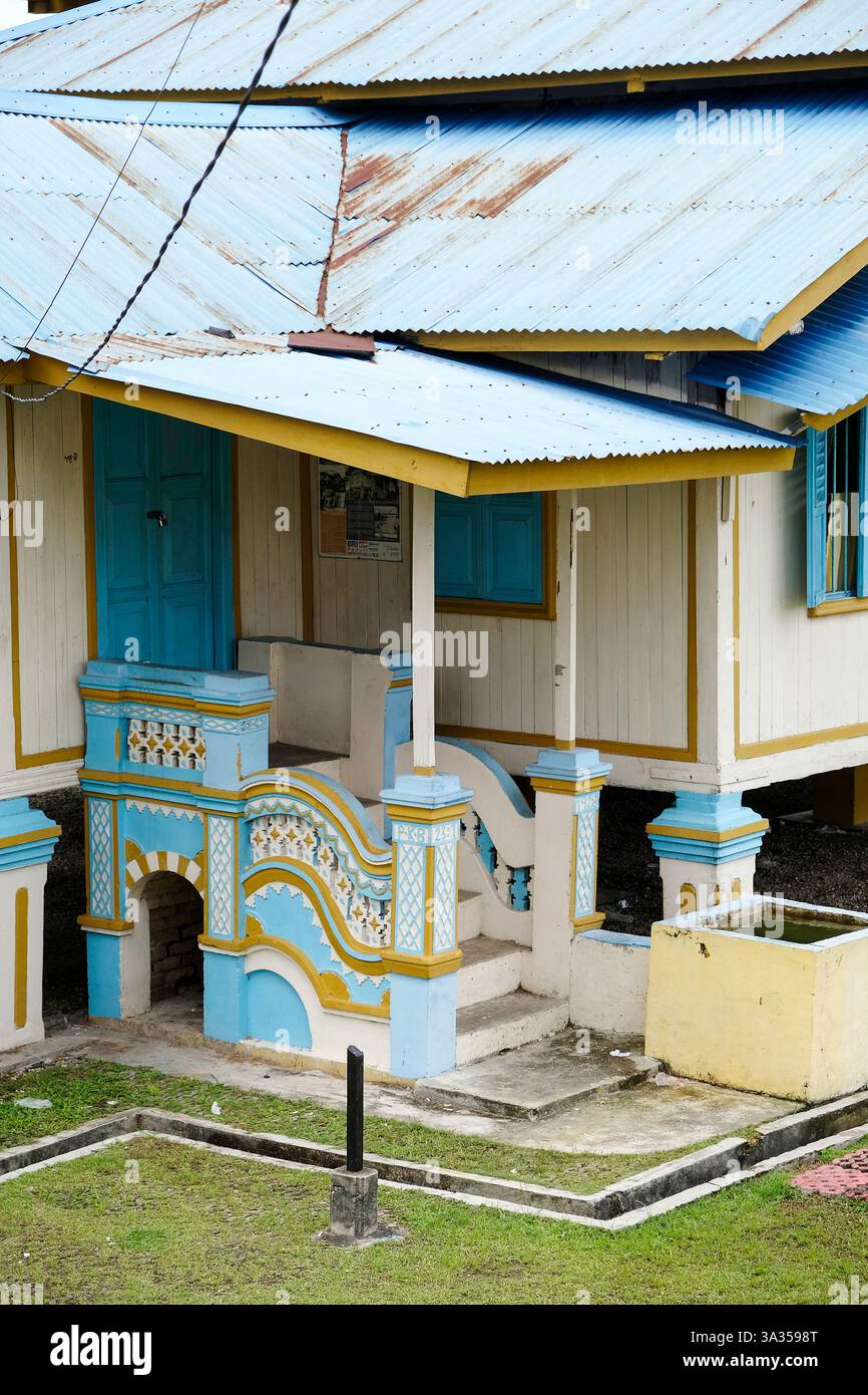 Riau, Indonesia - January 29, 2025: Portrait of Tuan Kadi's historic ...