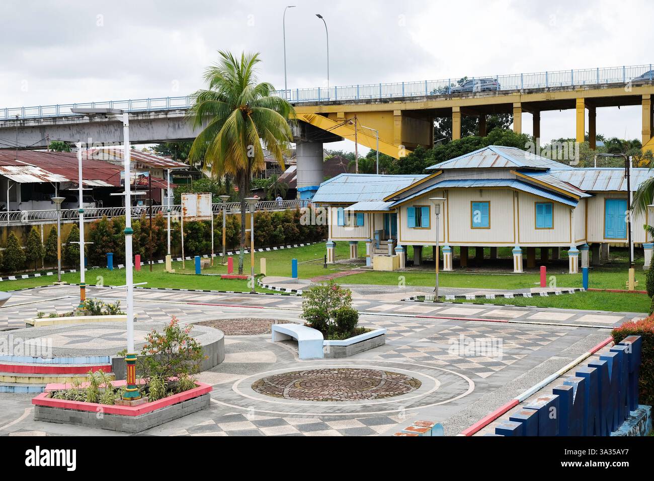 Riau, Indonesia - January 29, 2025: Portrait of Tuan Kadi's historic ...