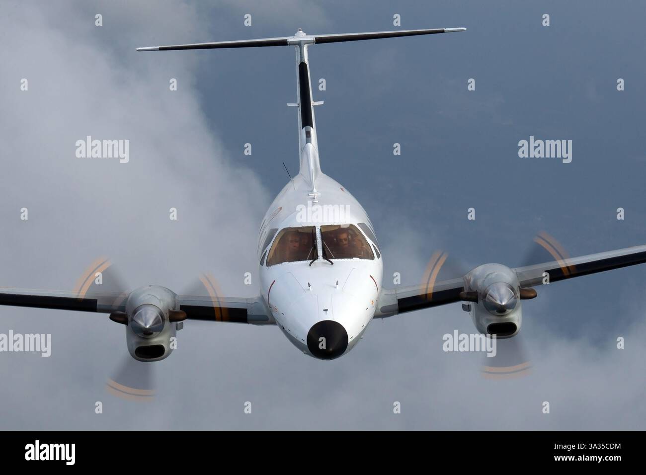 The French Air Force Embraer EMB-121AA Xingu is a light twin-engine ...