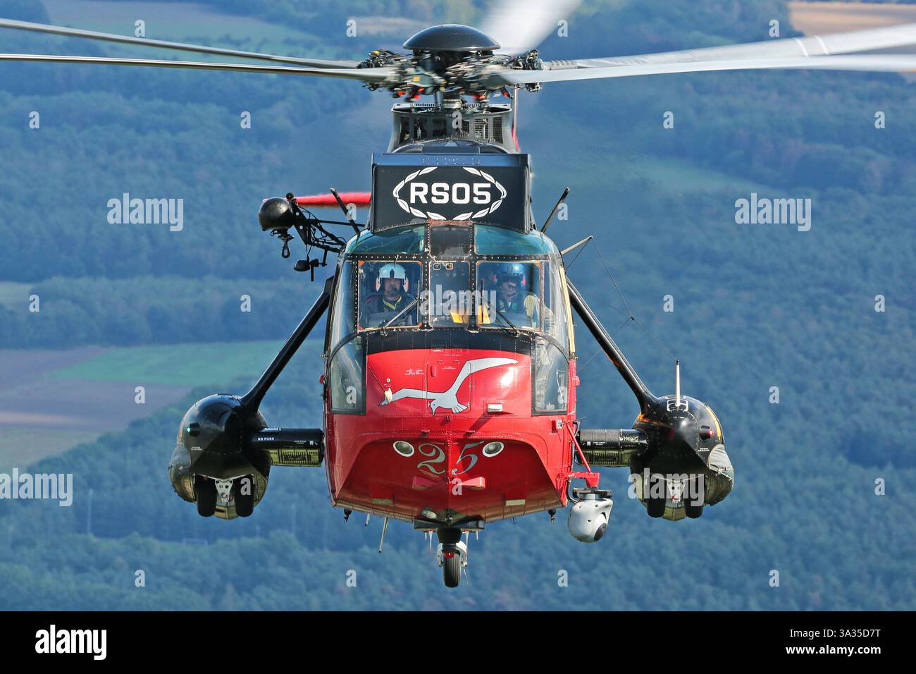 The Belgian Air Force’s Westland WS-61 Sea King Mk48, Reg RS05 ...