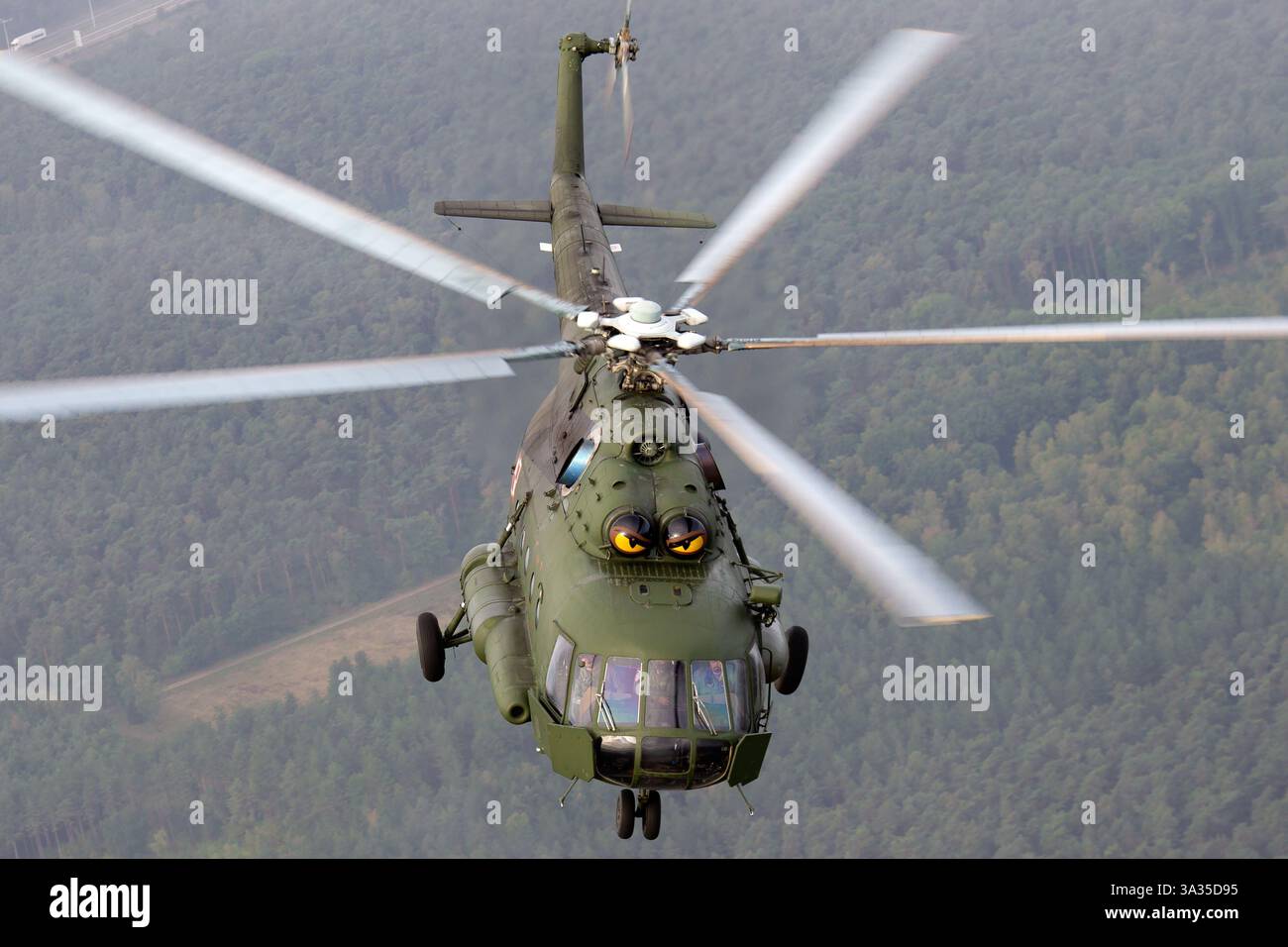 The Polish Army Mil Mi-8MT, Reg 6107, is a versatile multi-purpose ...