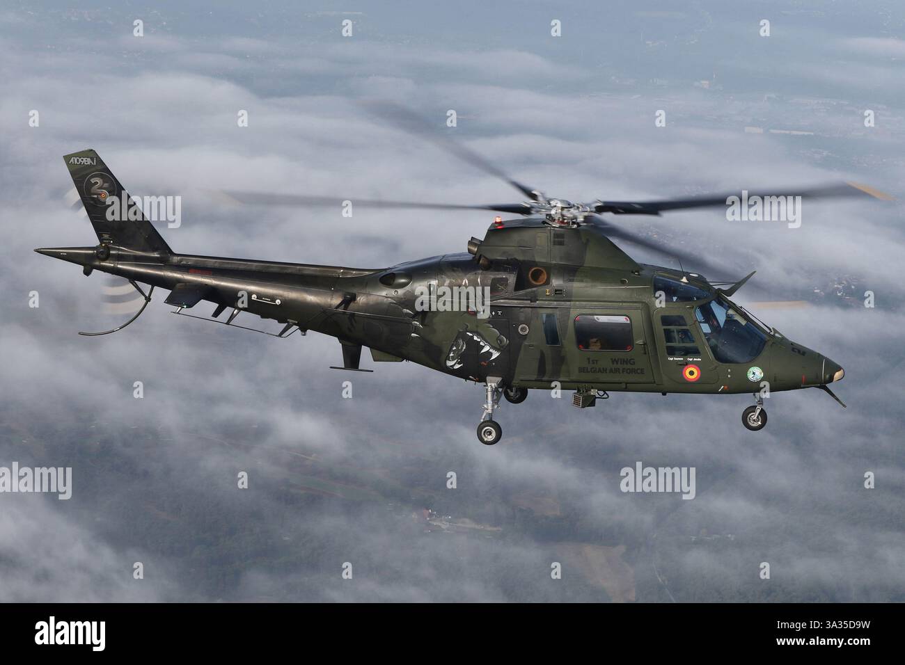 The Belgian Air Force August A-109BA, Reg H29, is a versatile utility ...