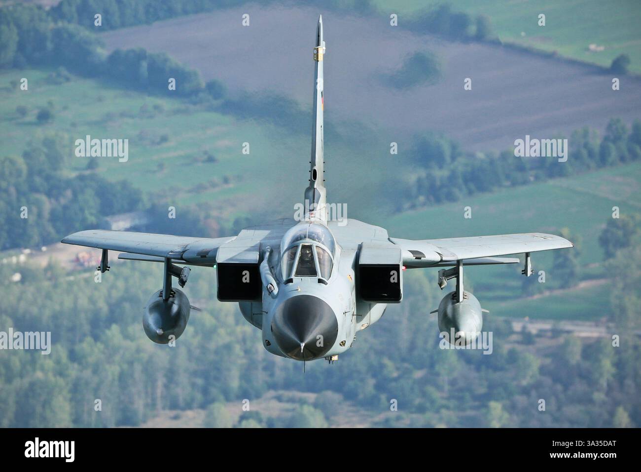 The German Air Force Panavia Tornado, operated by the Luftwaffe, is a versatile multirole ...
