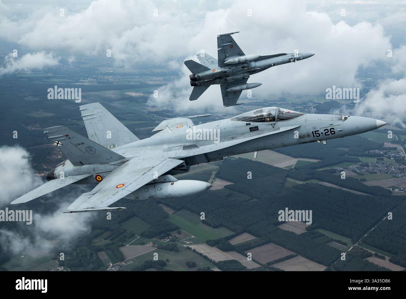 spanish air force f18 Stock Photo - Alamy