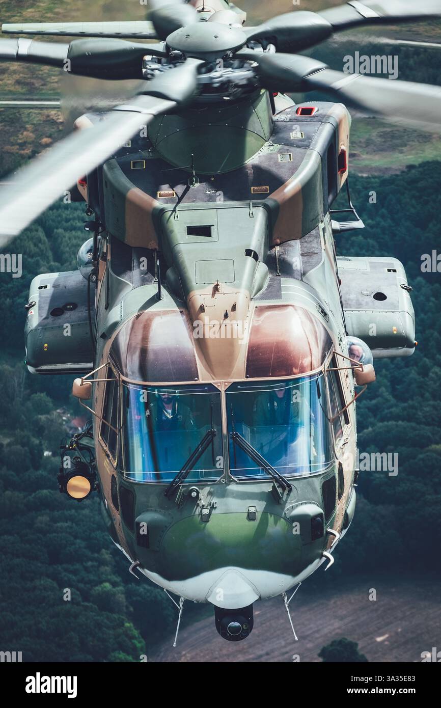 The Portuguese Air Force AugustaWestland EH101-516, AW101, Reg 19611 ...