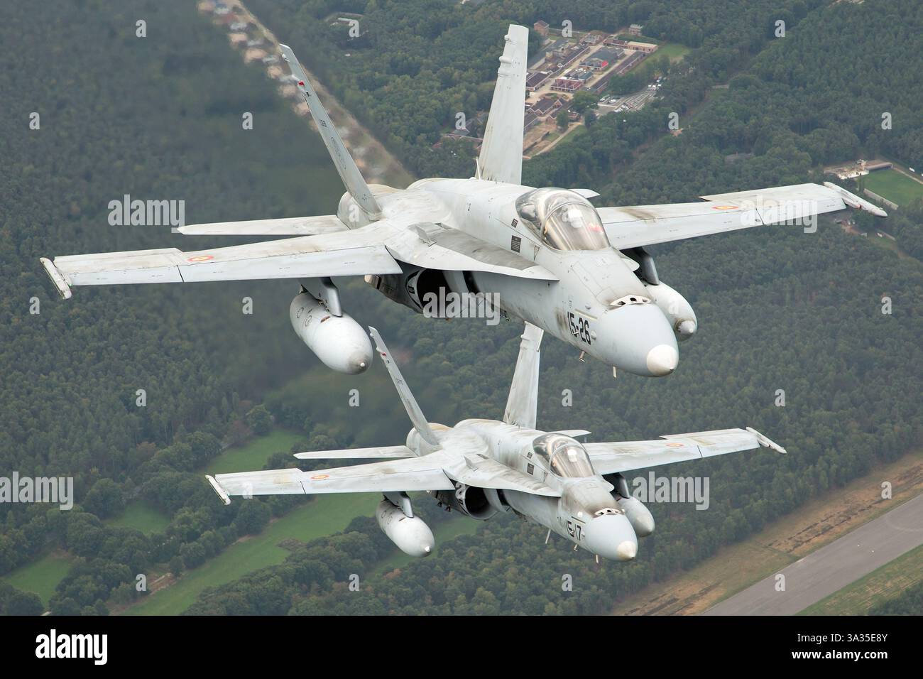 The Spanish Air Force McDonnell Douglas F/A-18A Hornets, Reg 15-30 and ...
