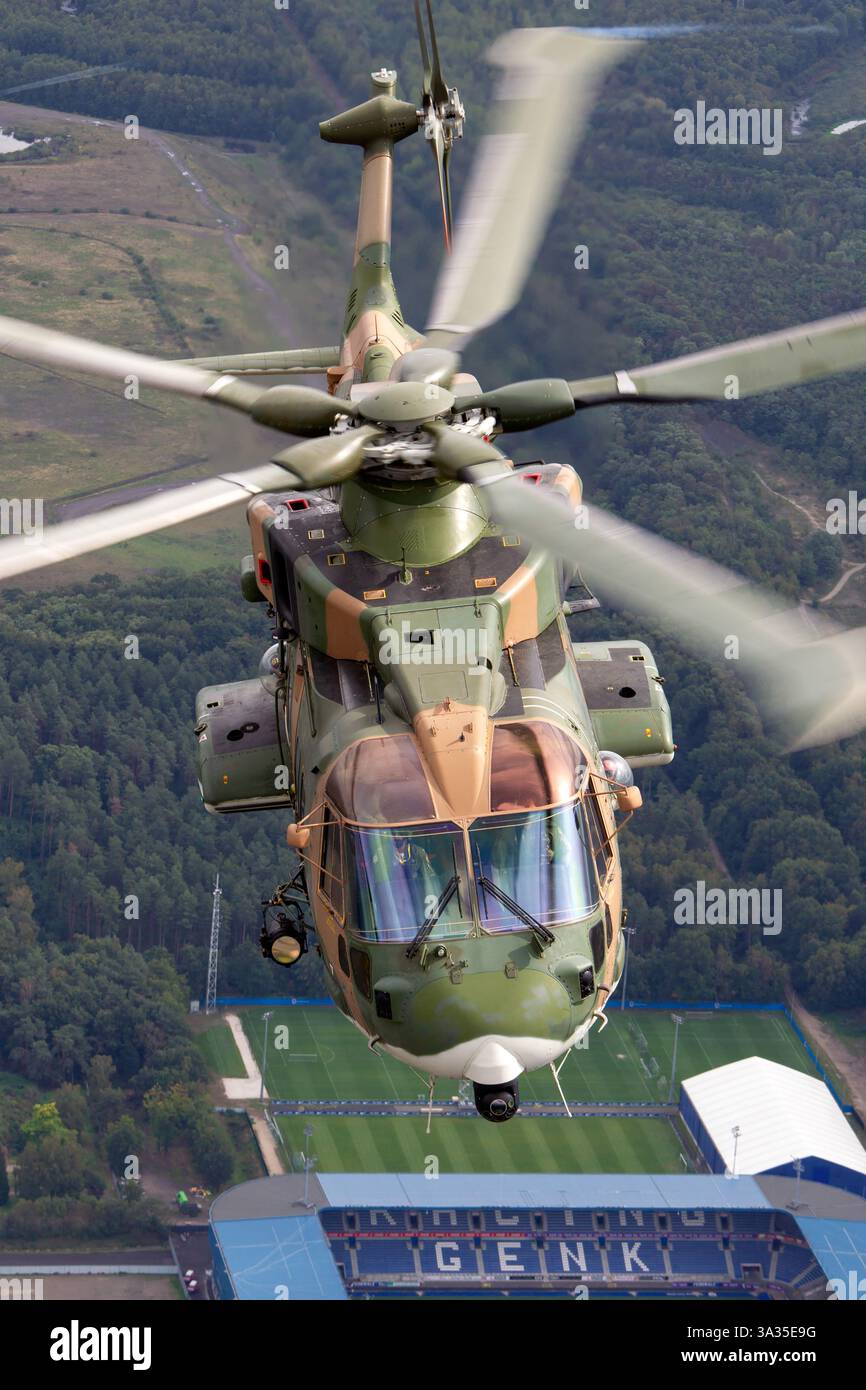 The Portuguese Air Force AugustaWestland EH101-516, Reg 19611, is a ...