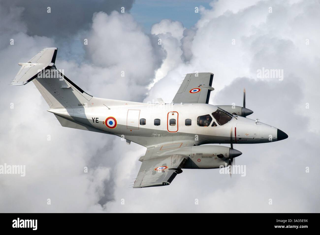The French Air Force Embraer EMB-121AA Xingu is a light aircraft used ...