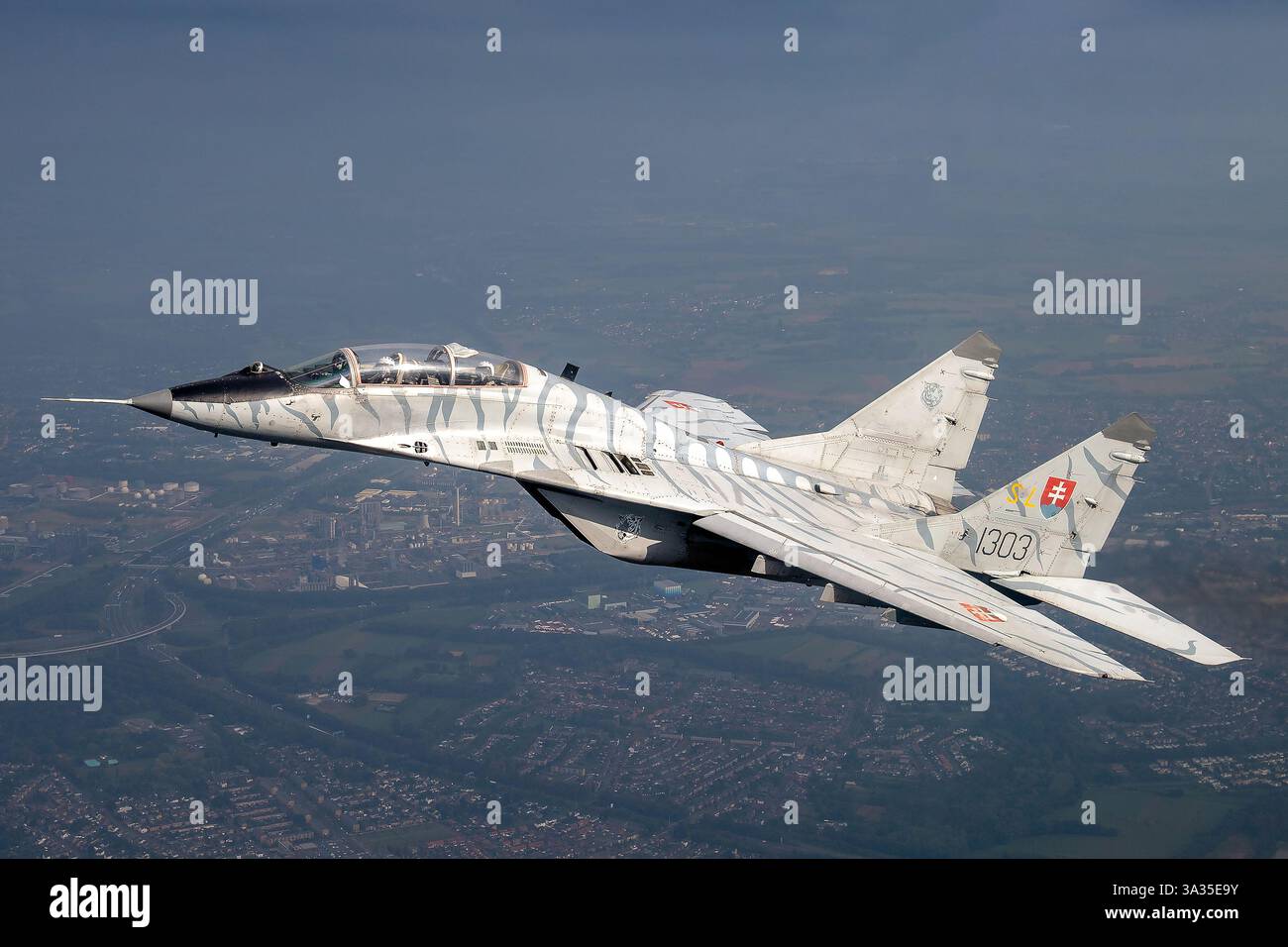 The Slovakian Air Force Mikoyan-Gurevich MiG-29, Reg SL-1303, is a key ...