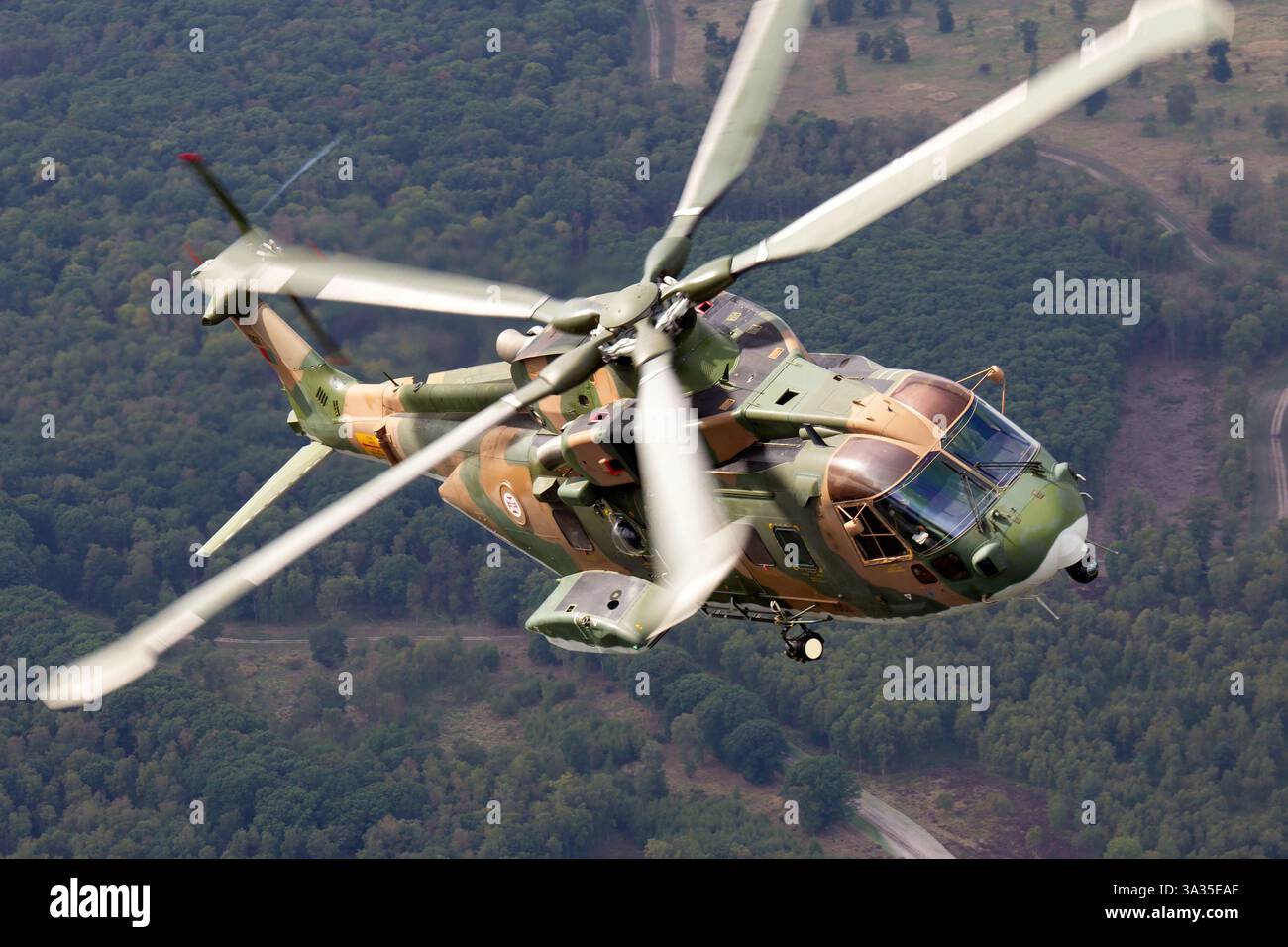 The Portuguese Air Force AugustaWestland EH101-516, Reg 19611, is a ...