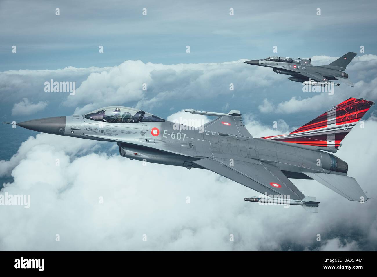 The Royal Danish Air Force General Dynamics F-16AM Fighting Falcon, Reg ...