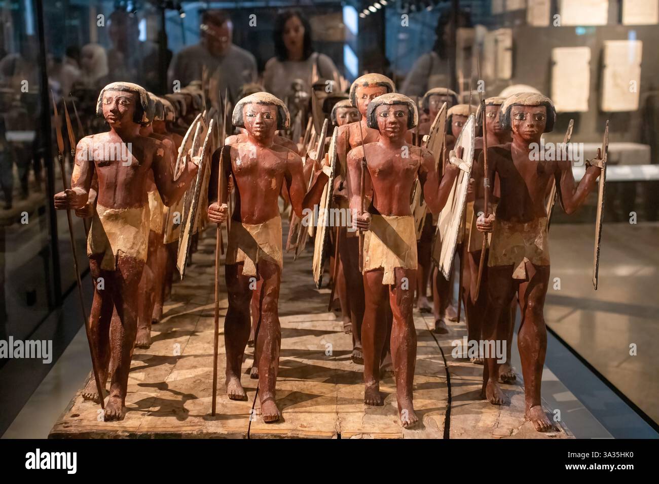 Ancient egyptian antiquities in the Grand Egyptian Museum (GEM Stock ...