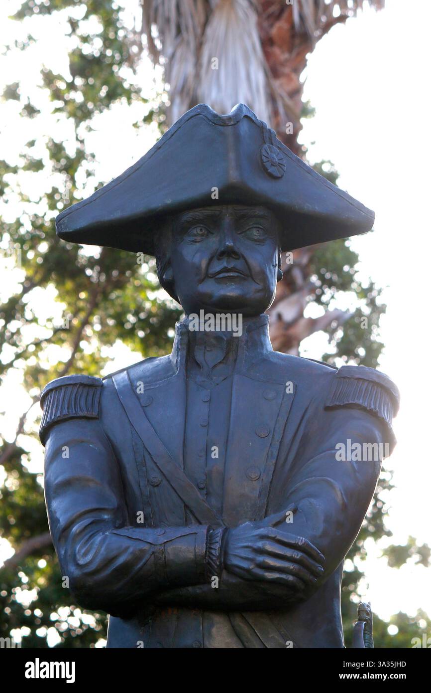 William Bligh Statue, Sydney, Australia Stock Photo - Alamy