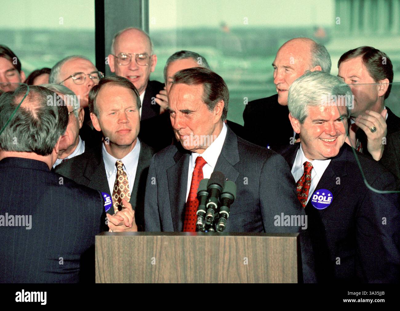 United States Senate Majority Leader Bob Dole (Republican of Kansas ...