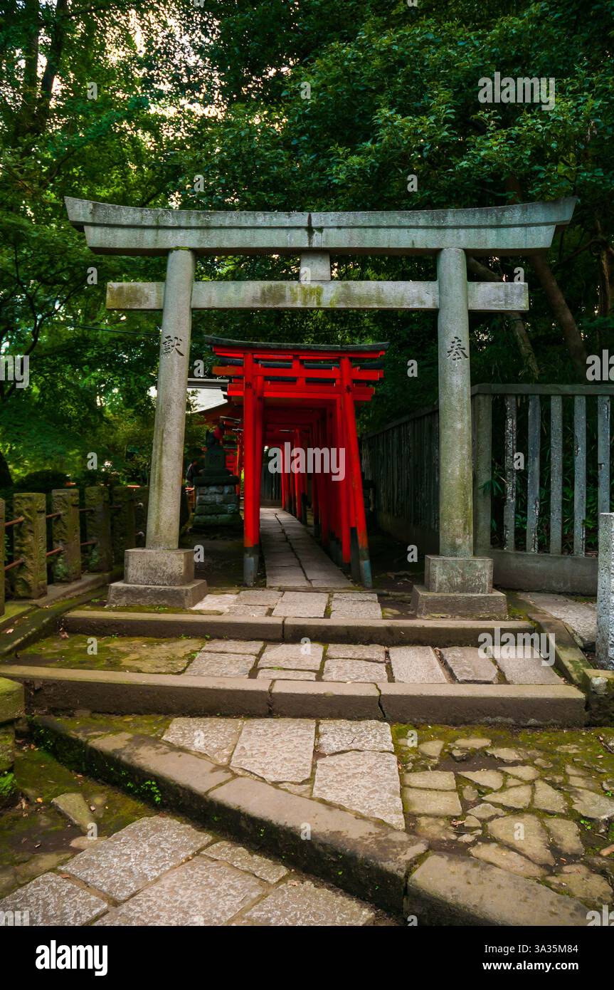 Japanese Portal (Torii Stock Photo - Alamy
