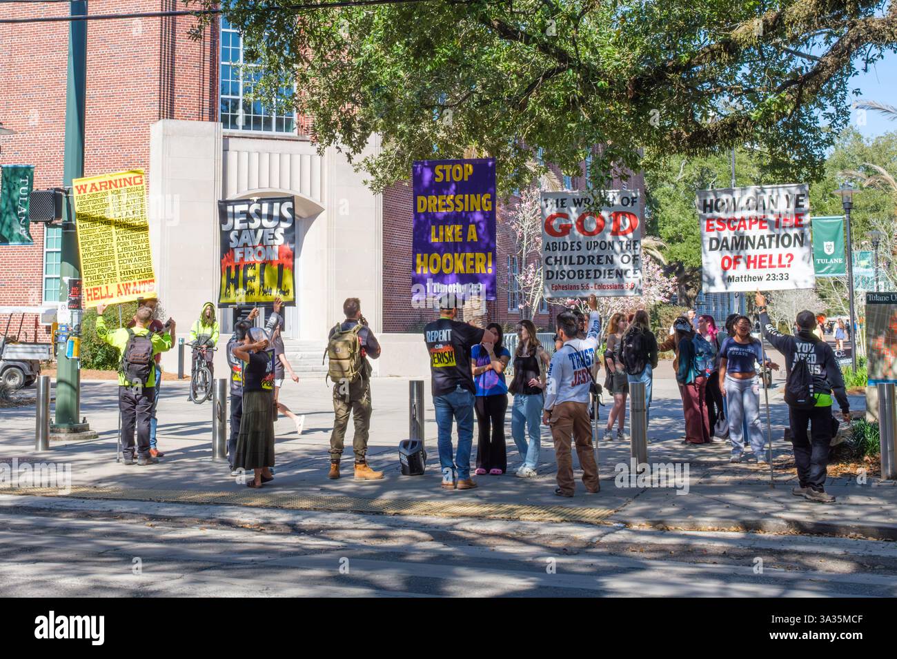 Fire and brimstone evangelism hi-res stock photography and images - Alamy