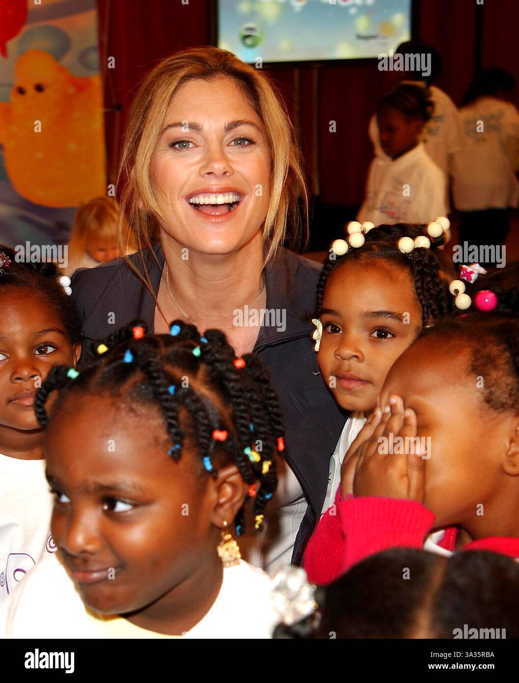 Oct. 12, 2004 - K39874AR.KATHY IRELAND INTRODUCES BOOHBAH CHARACTER'S ...