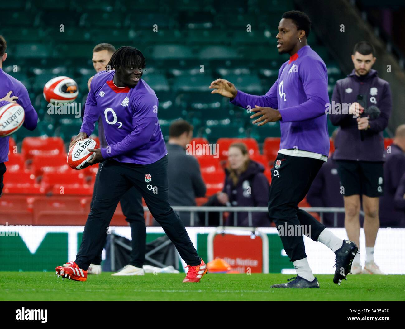 England's Asher Opoku-Fordjour during a captain's run at the ...