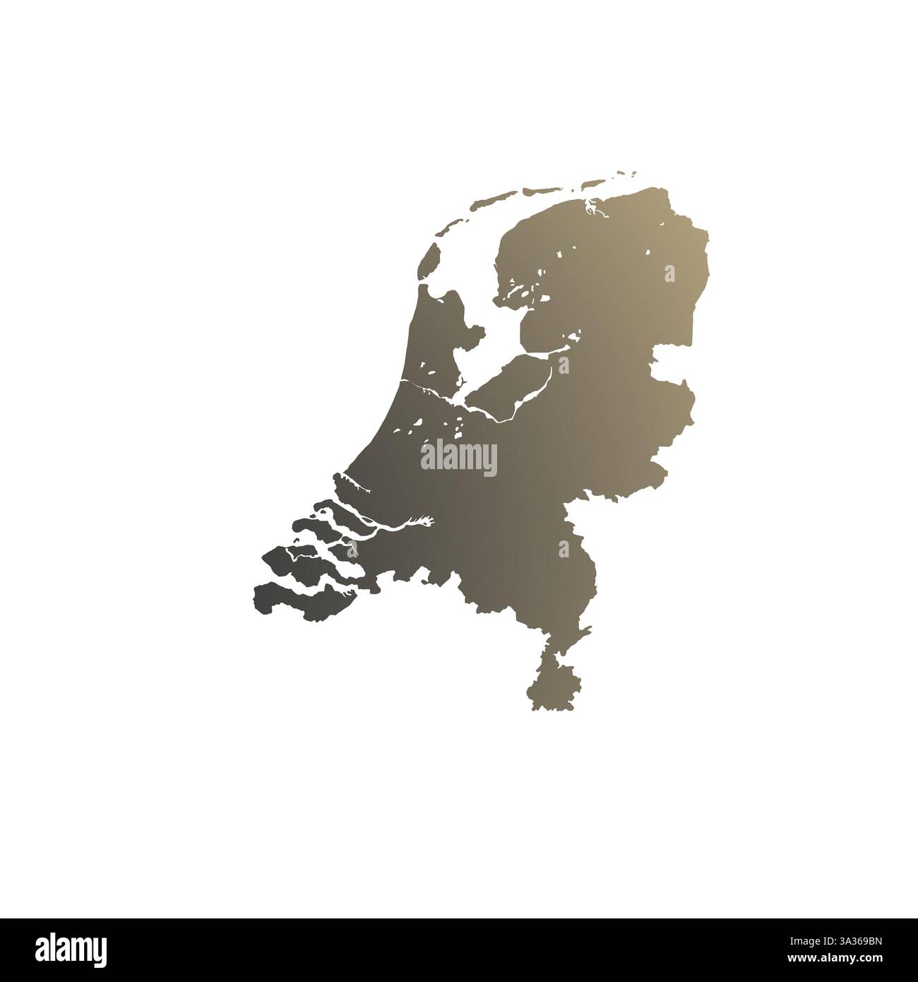 Map of Netherlands, sign silhouette. World Map Globe. Vector ...