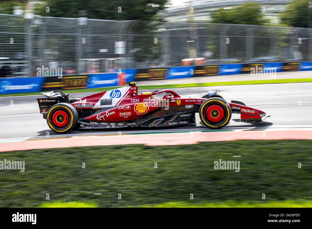 #44 Lewis Hamilton GBR) Scuderia Ferrari HP ITA) SF25/Ferrari, during ...
