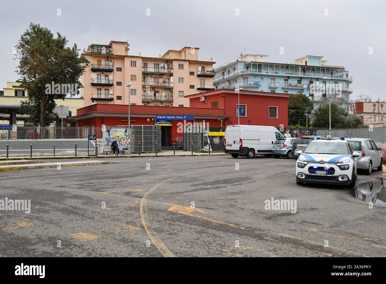 Areas affected by the earthquake between Bagnoli, Pozzuoli Naples 03/14 ...