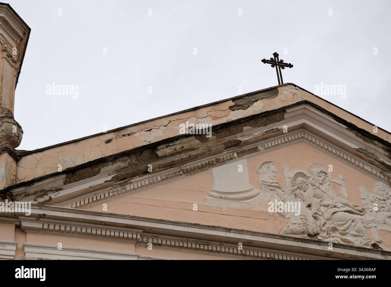 Areas affected by the earthquake between Bagnoli, Pozzuoli Naples 03/14 ...