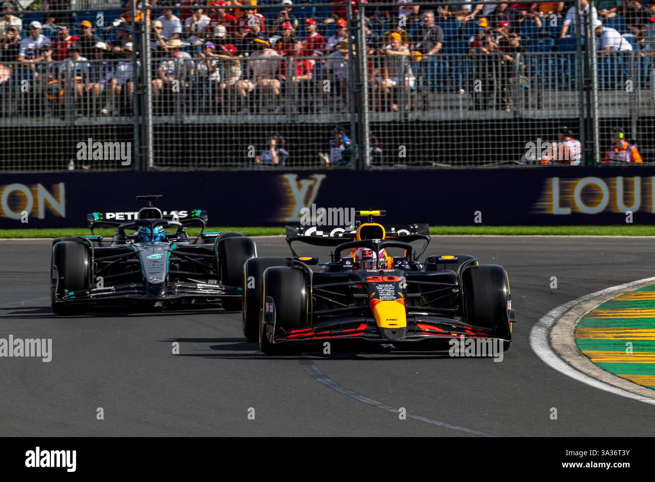 Melbourne, Australia. 14th Mar, 2025. #30 Liam Lawson NZL) Oracle Red ...