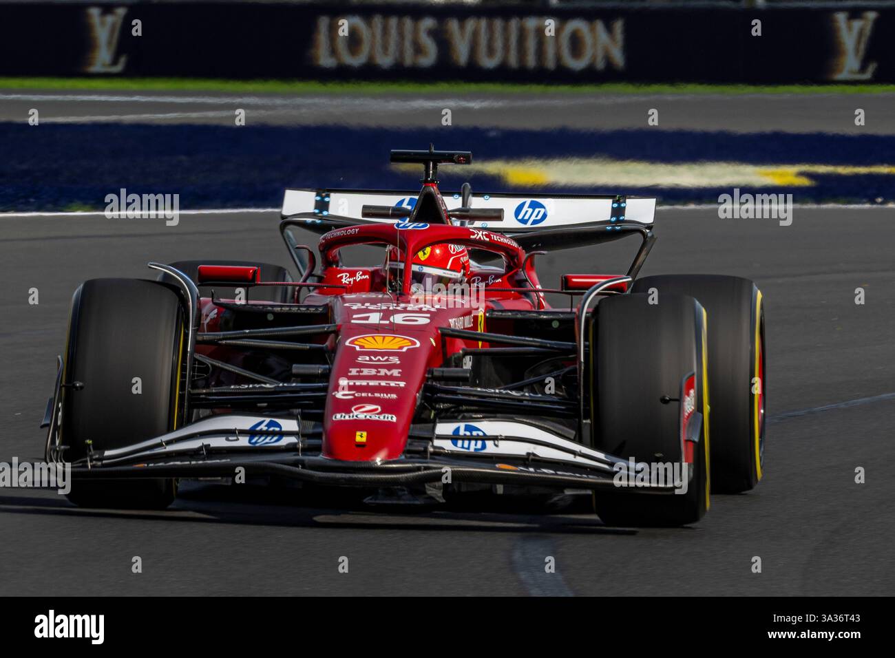 #16 Charles Leclerc MCO) Scuderia Ferrari HP ITA) SF25/Ferrari, during ...