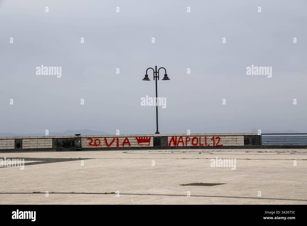 Areas affected by the earthquake between Bagnoli, Pozzuoli Naples 03/14 ...