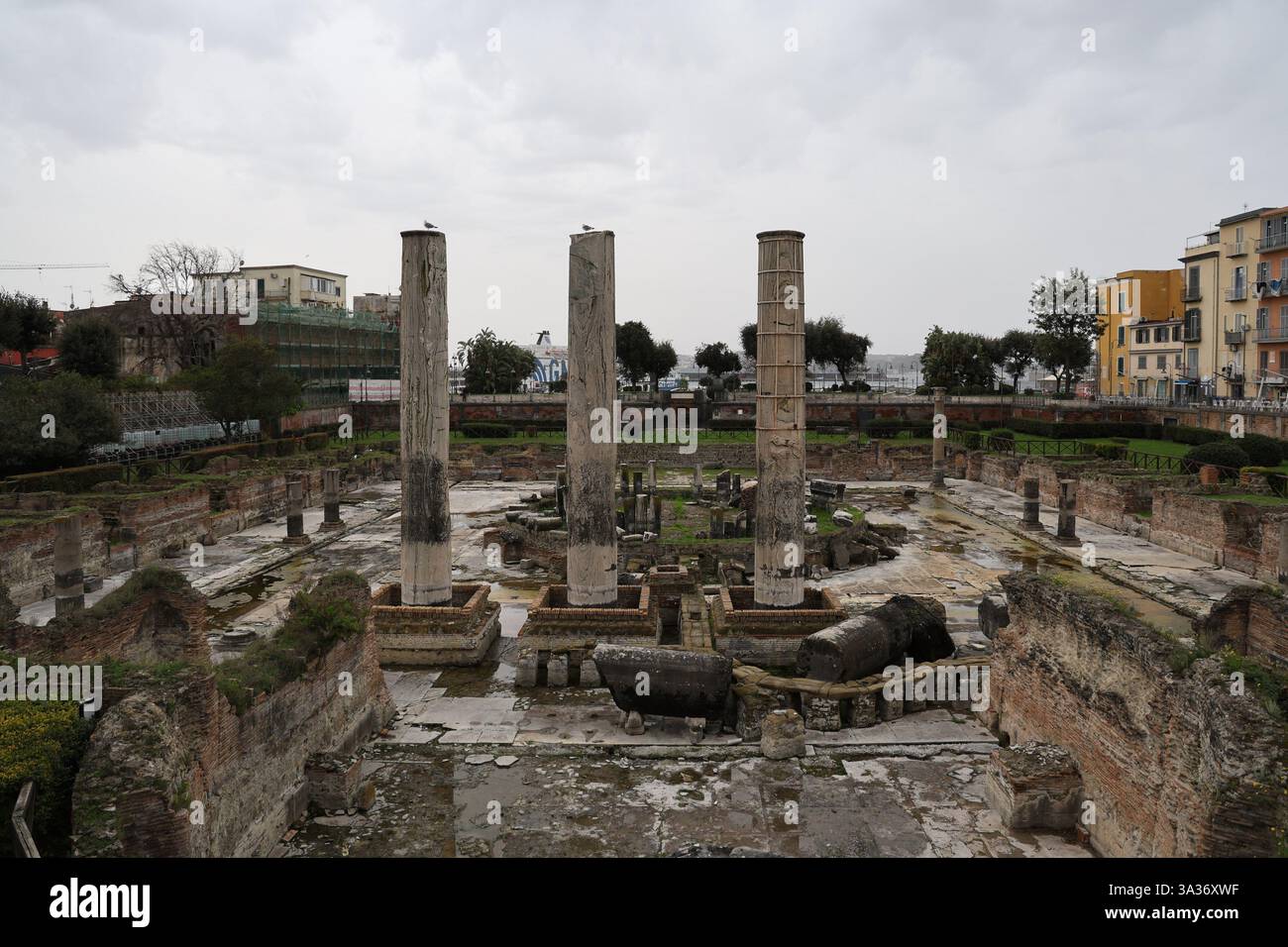 March 14, 2025, Napoli, Campania, Italia: Naples 03/14/2025 damage ...