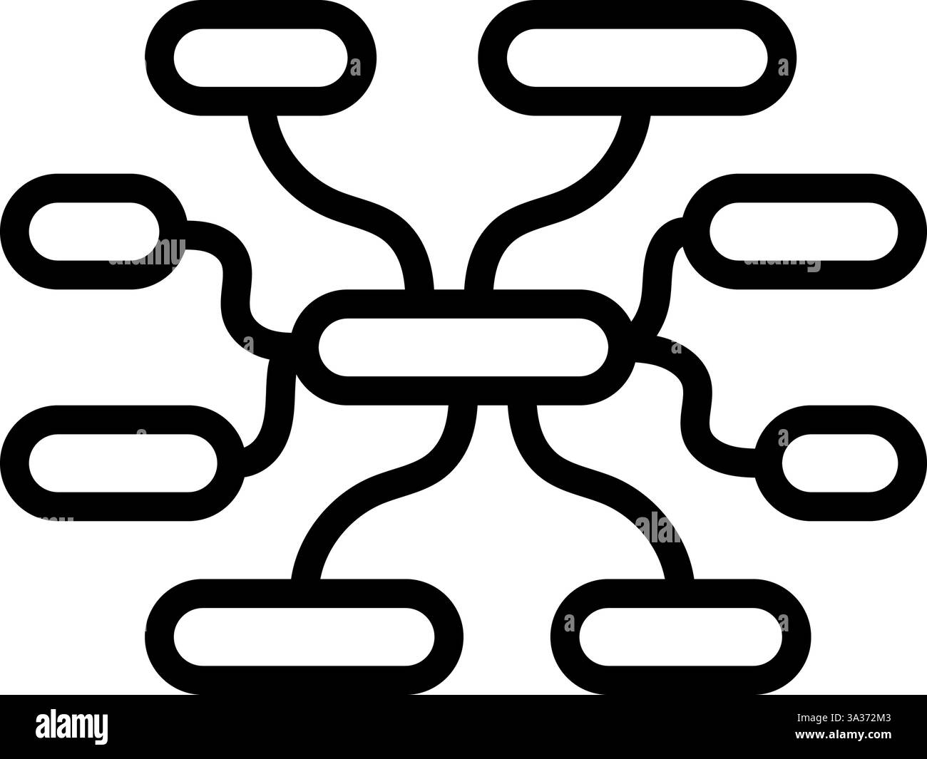 semantic web nlp line icon vector illustration Stock Vector Image & Art ...