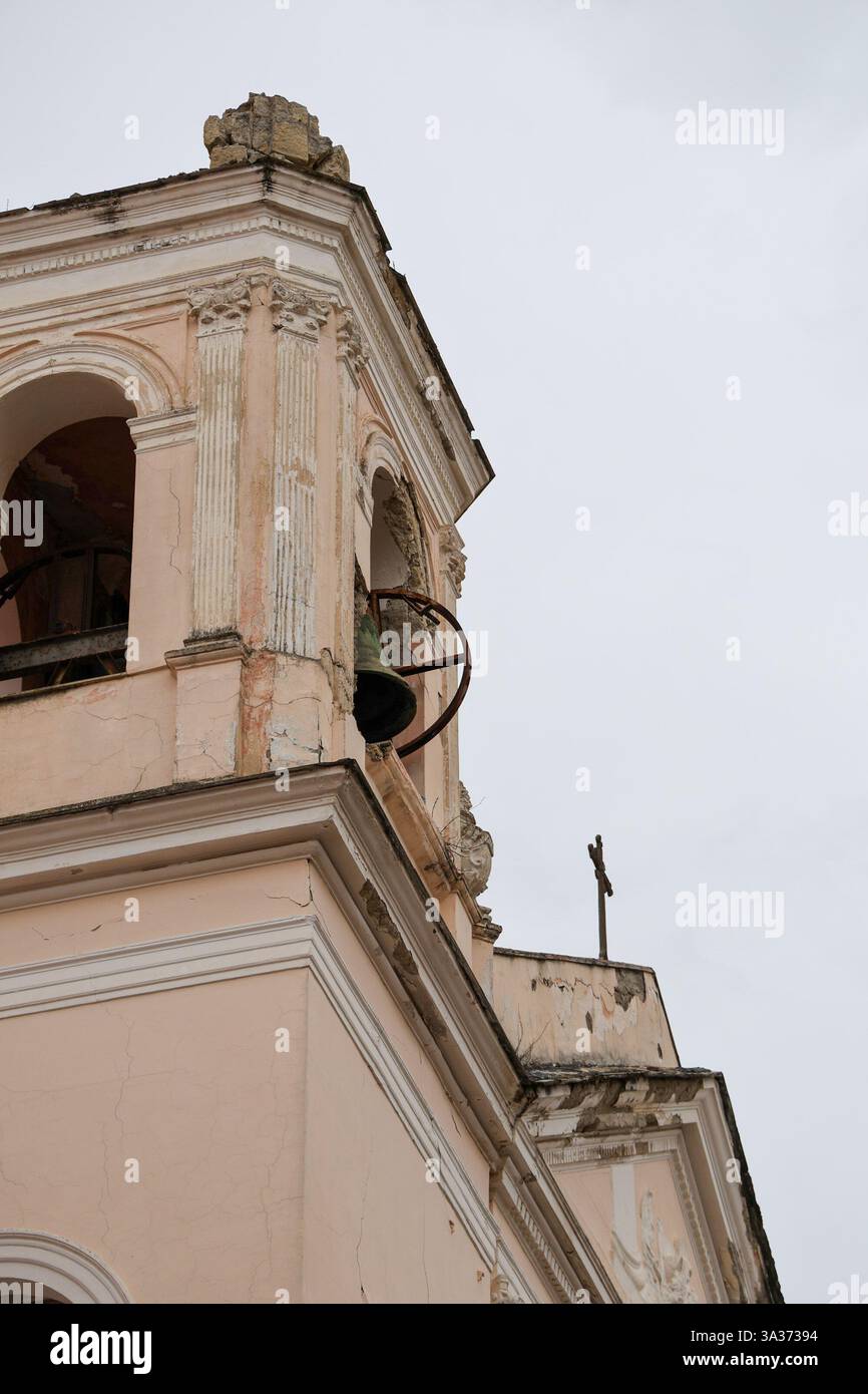 Napoli, Campania, Italia. 14th Mar, 2025. Naples 03/14/2025 damage ...
