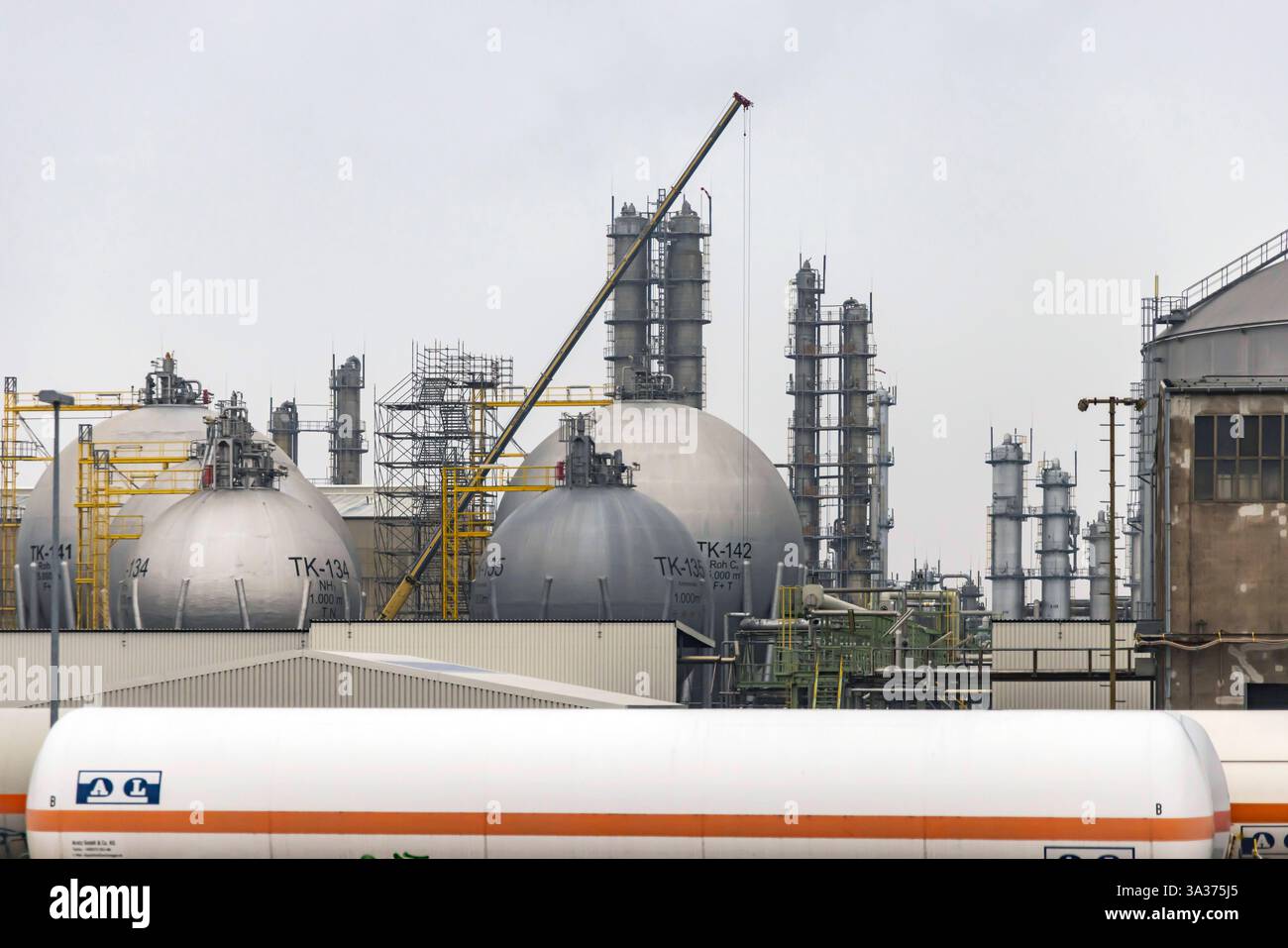 Chempark Dormagen. // 11.03.2025: Dormagen, Nordrhein-Westfalen, NRW ...