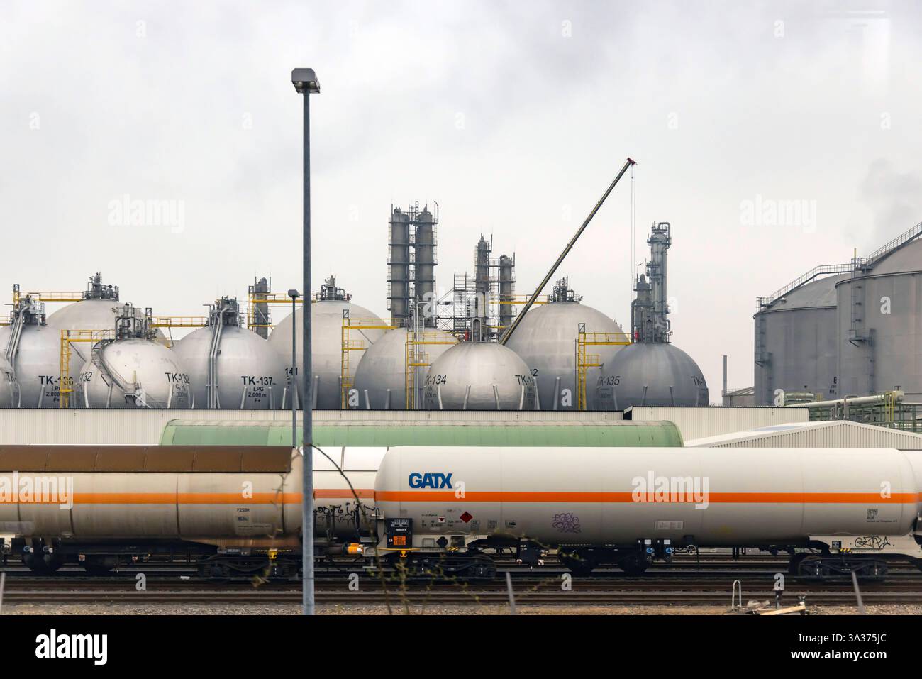 Chempark Dormagen. // 11.03.2025: Dormagen, Nordrhein-Westfalen, NRW ...