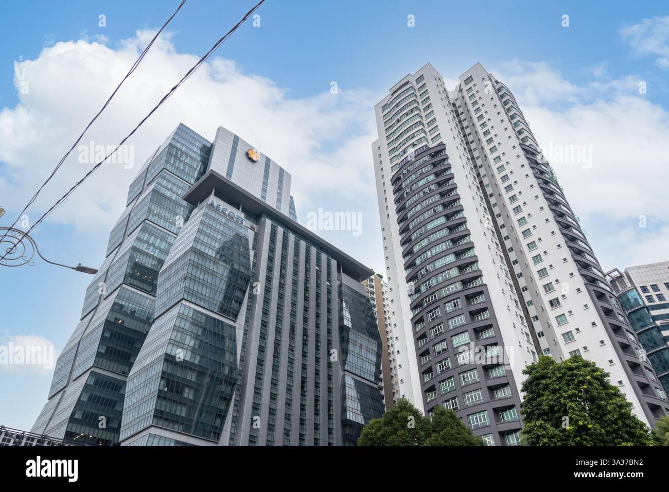 Menara Shell, Shell Tower, is a 33-story office building located in KL ...