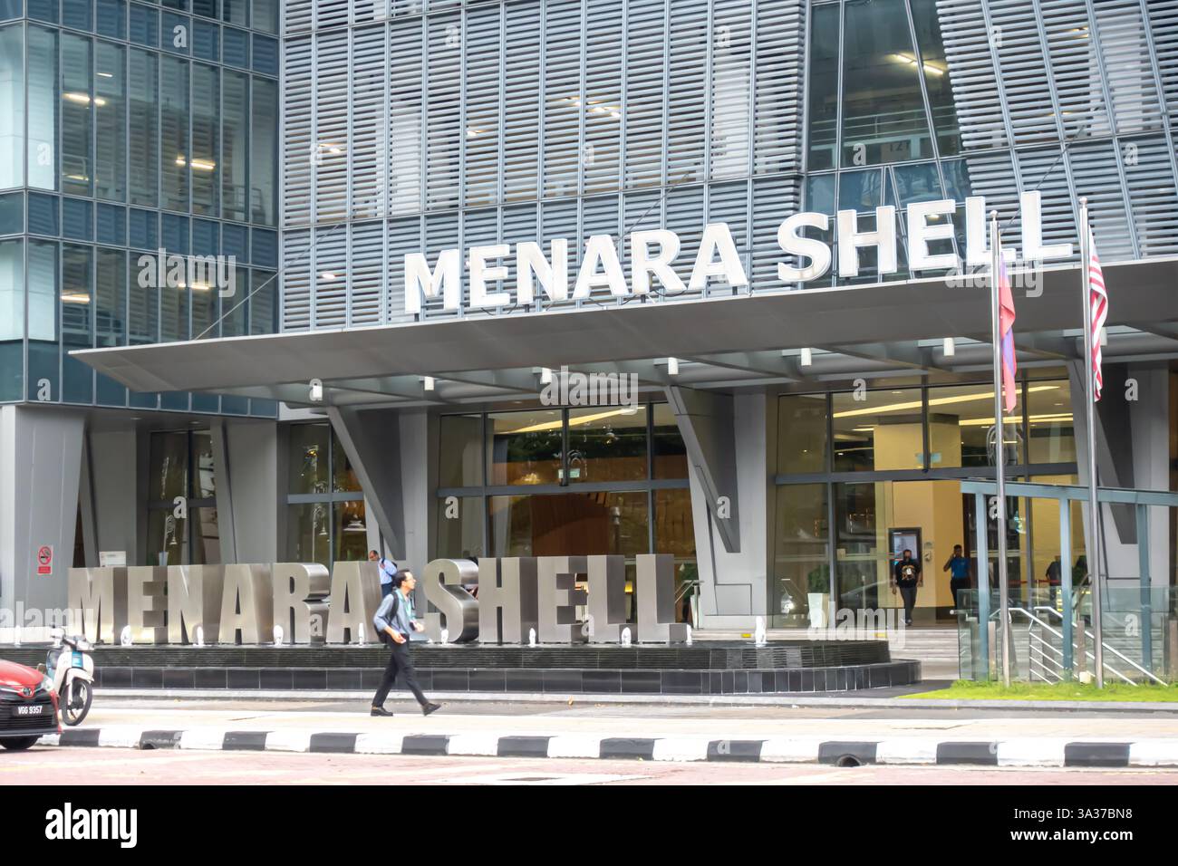 Menara Shell, Shell Tower, is a 33-story office building located in KL ...