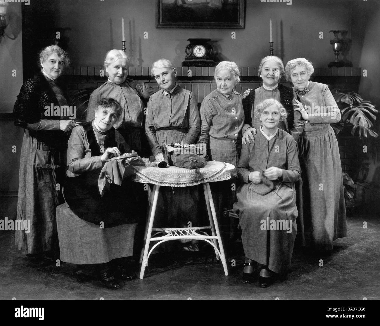 March 21, 2006 - (Standing) Tempe Pigott, Margaret Mann, Emma Tansey ...