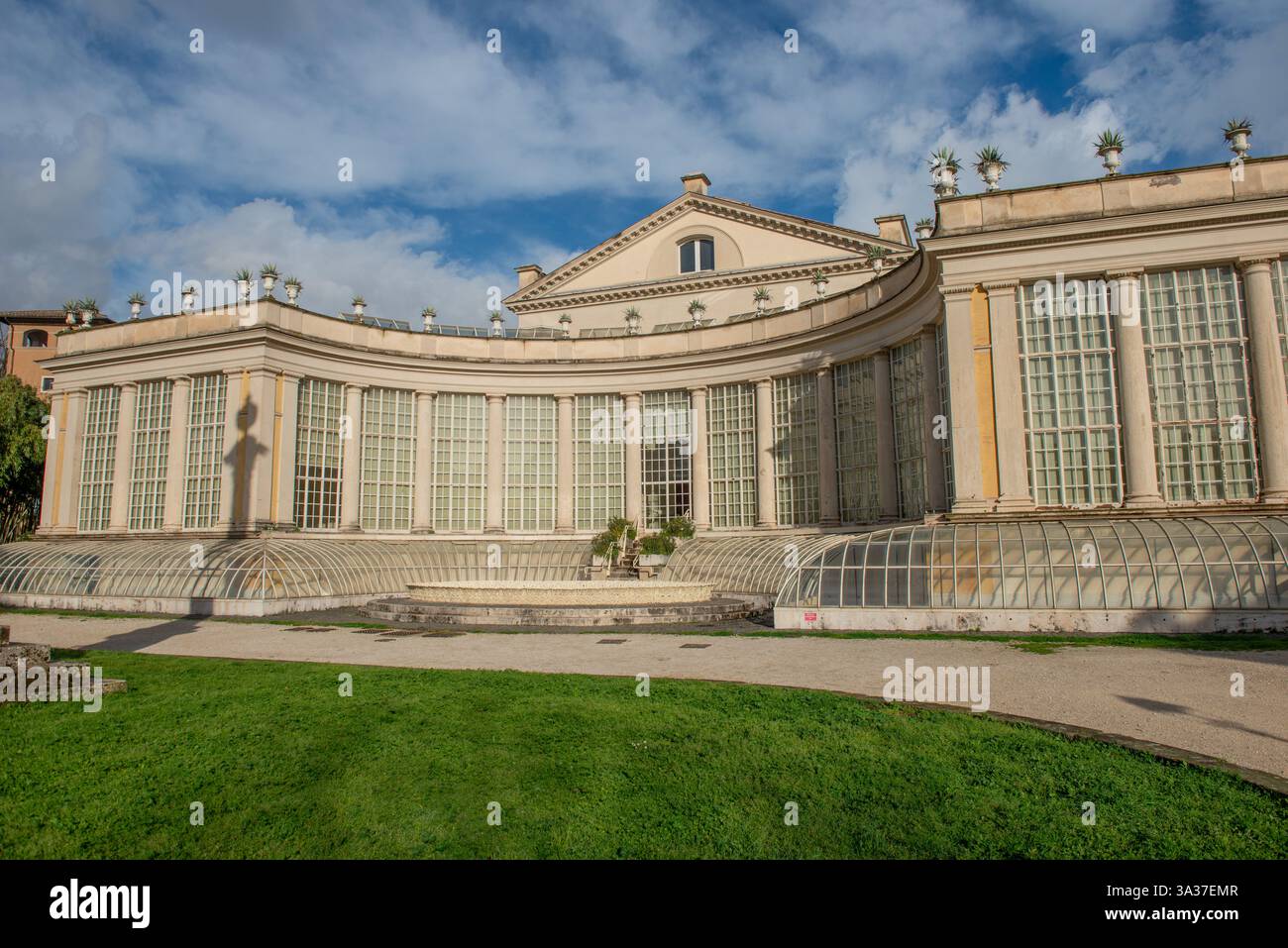 Rome Italy 13 March 2025: Villa Torlona park located in the center of ...