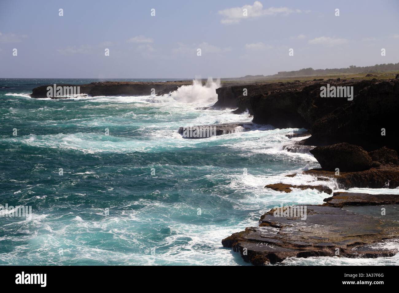 North Point Coast Barbados Stock Photo - Alamy