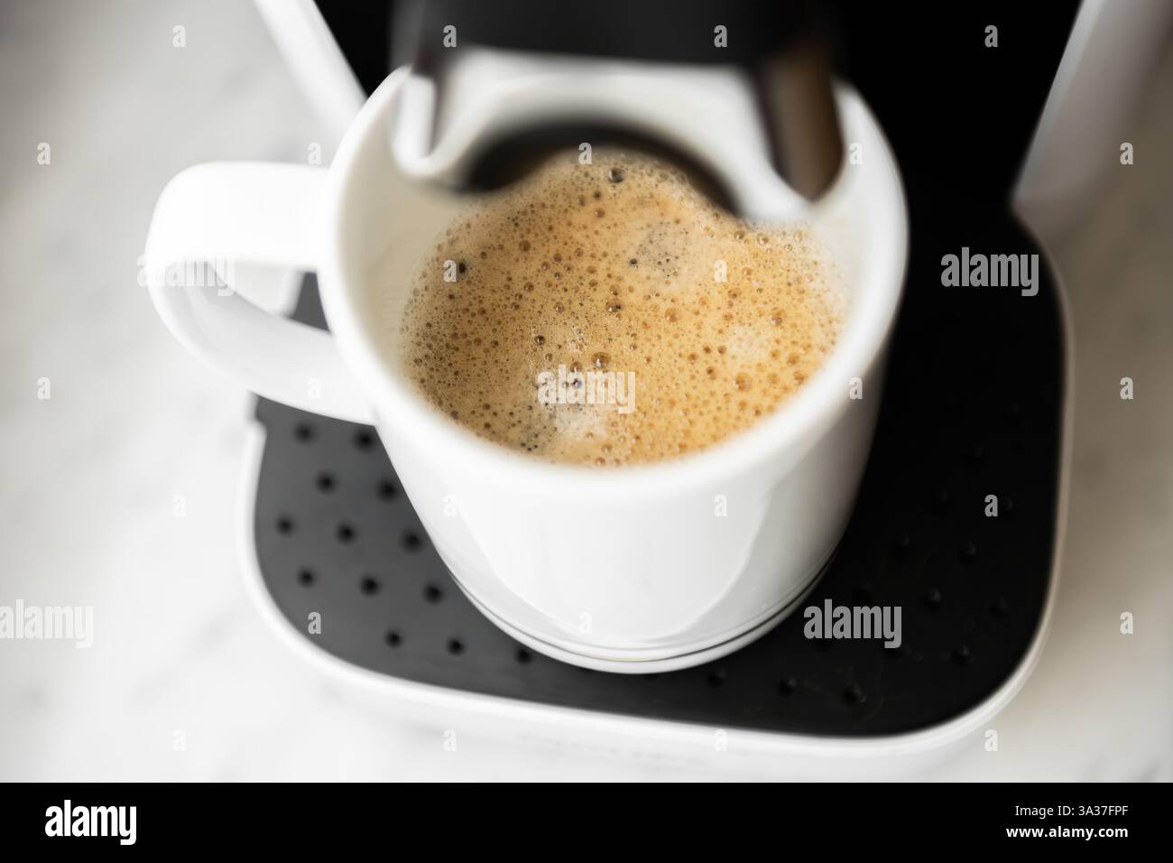 Rottweil, Germany. 14th Mar, 2025. A ready-made coffee can be seen in a ...