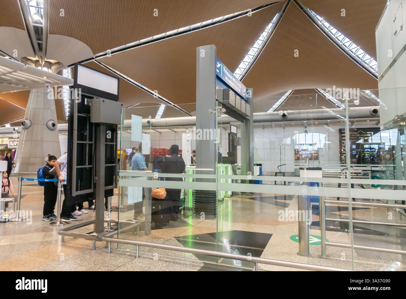 the interior of Kuala Lumpur International Airport (KLIA ...